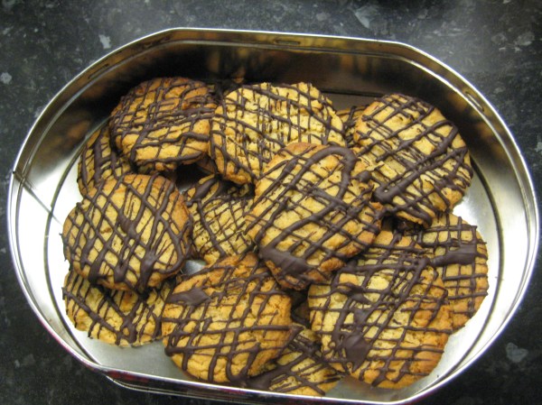 Speedy Chocolate & Ginger Biscuits | Make My Day Creative