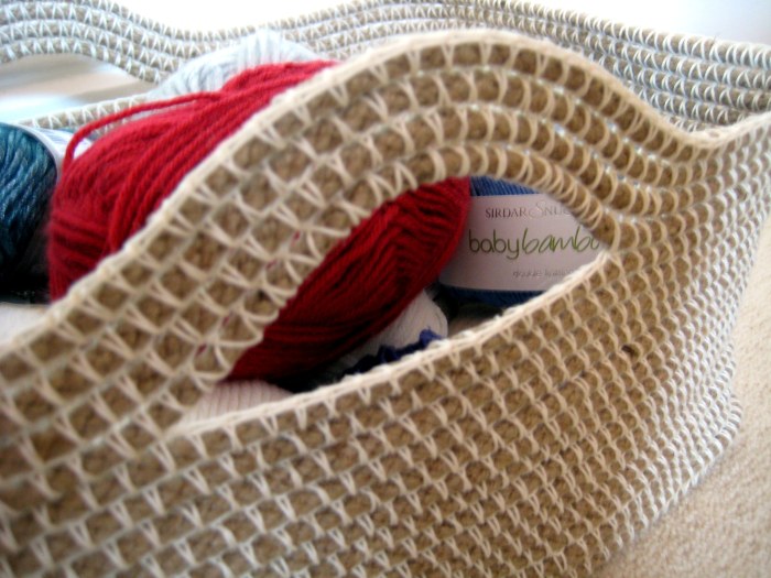 Crochet Rope Basket | Make My Day Creative