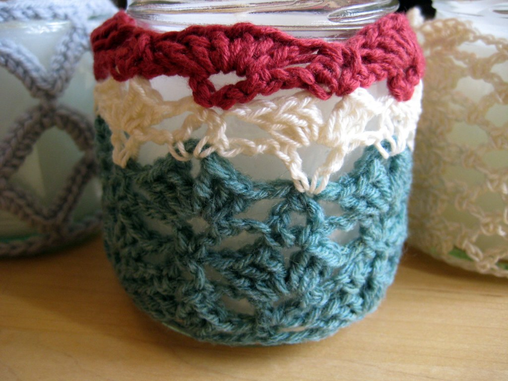 Crochet Jar Cover II: Split Shells | Make My Day Creative