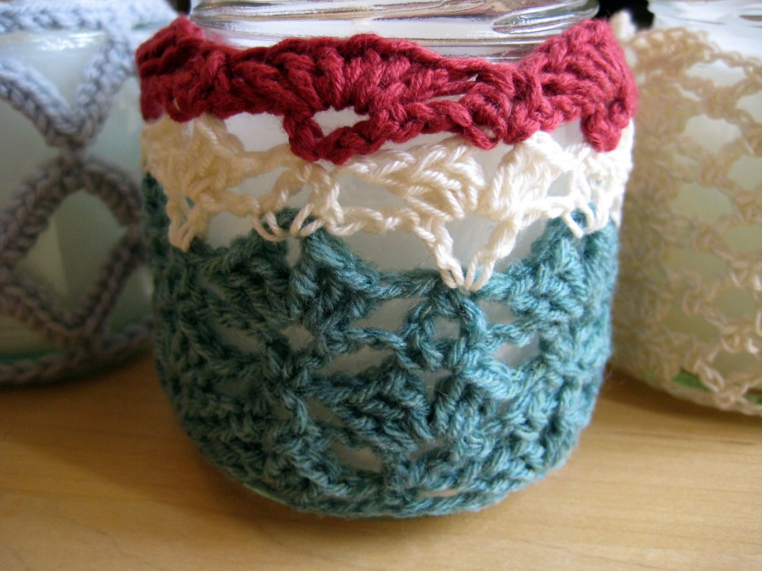 Crochet Jar Cover II: Split Shells | Make My Day Creative
