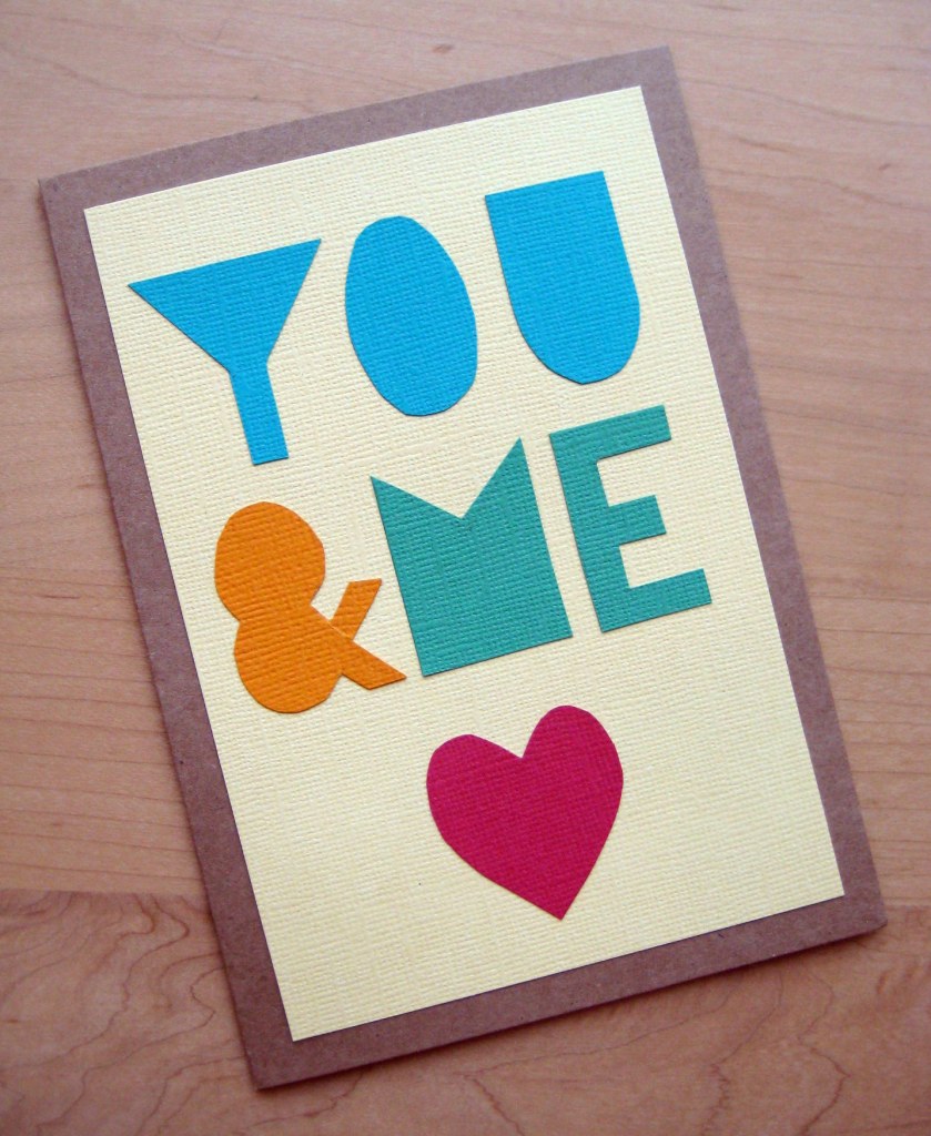 Simple Letters Card | Make My Day Creative