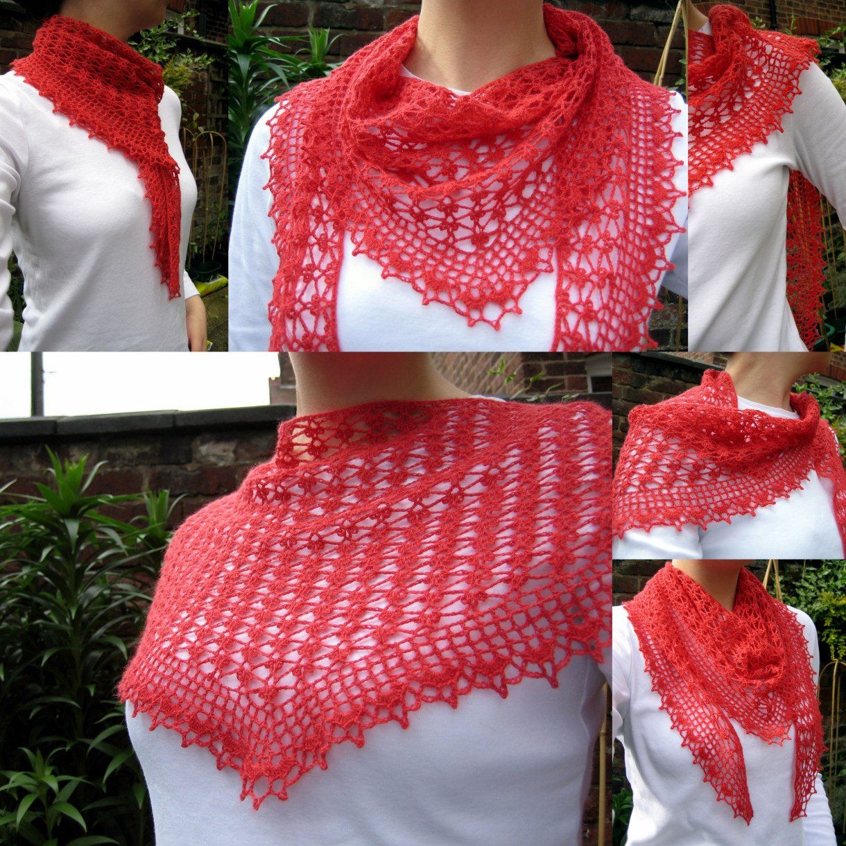 Summer Sprigs Lace Scarf | Make My Day Creative