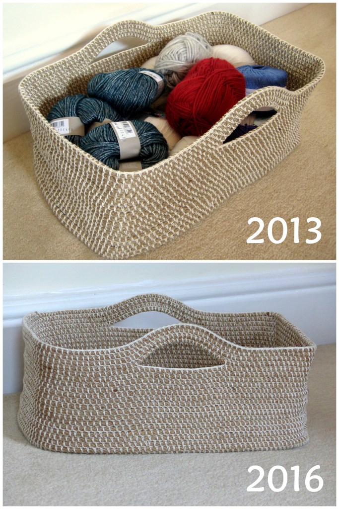 Crochet Rope Basket Update | Make My Day Creative